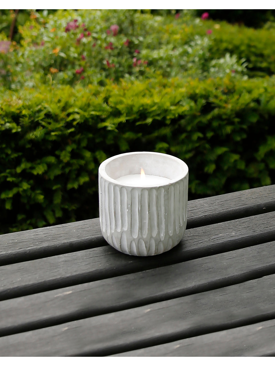 Grooved Citronella Candle Pot – Clem & Co