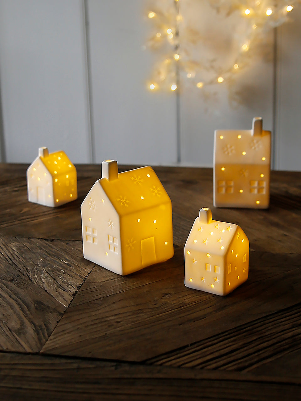 Ceramic Stars And Snowflakes House Light – Clem & Co